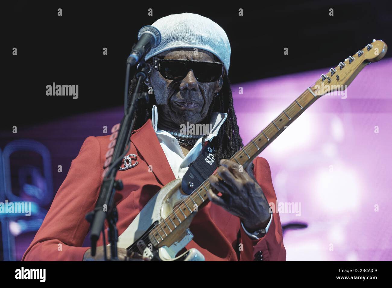 Nile Rodgers, Rochester Castle Concerts 2023 Stock Photo - Alamy