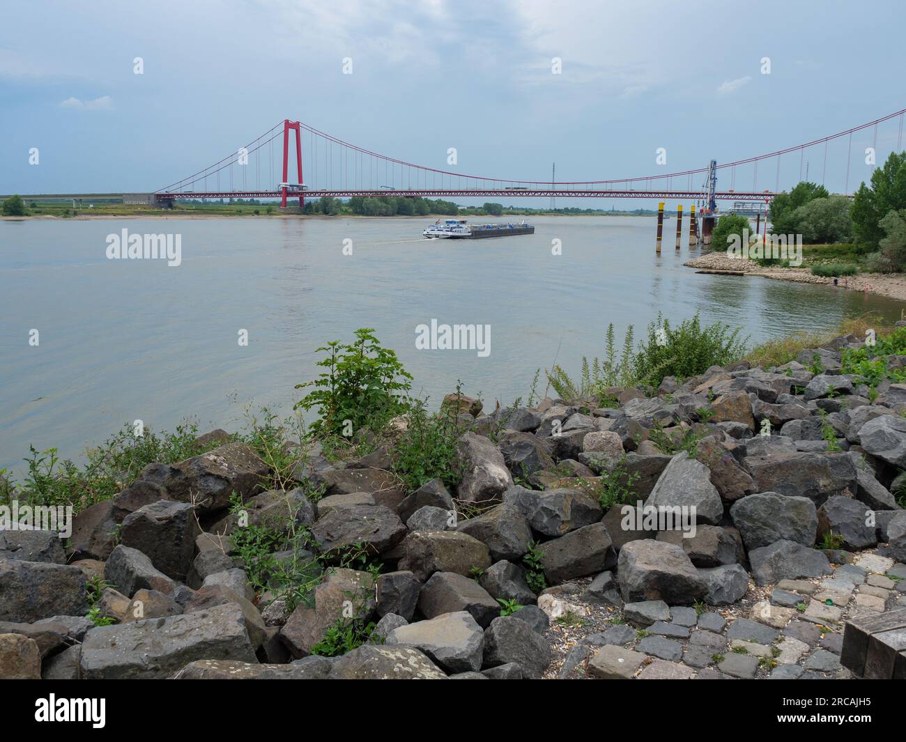Emmerich at the river rhine in germany Stock Photo - Alamy