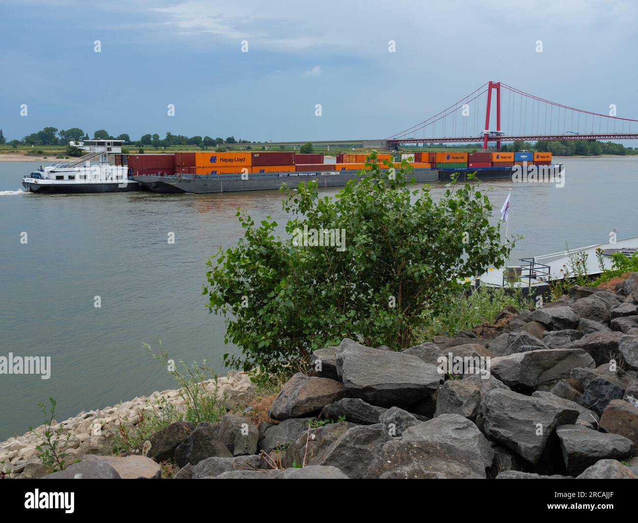 Emmerich at the river rhine in germany Stock Photo - Alamy