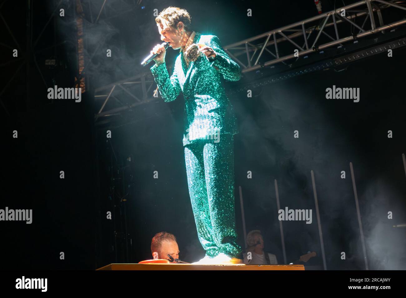 Marostica, Italy. 12th July, 2023. Mika, stage name of Michael Holbrook ...
