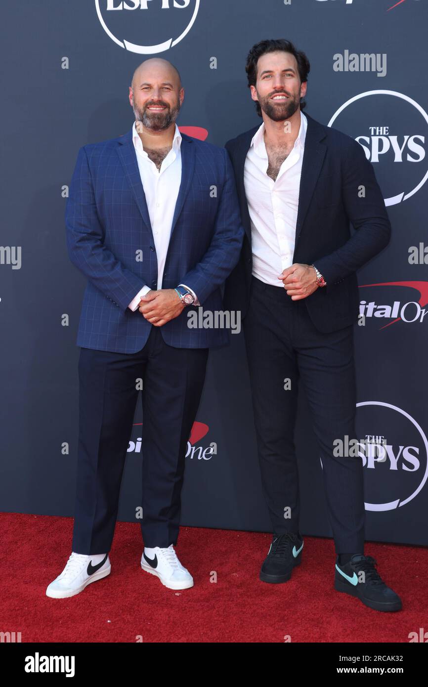 Hollywood, CA, July 12, 2023. Mike Rabil and Paul Rabil at The 2023 ...