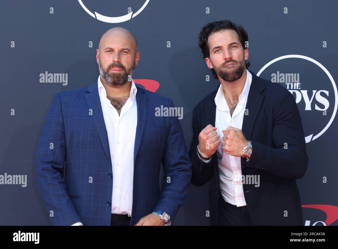 Hollywood, CA, July 12, 2023. Mike Rabil and Paul Rabil at The 2023 ...
