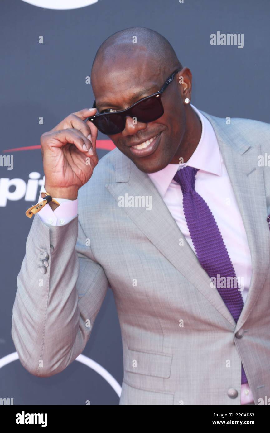Hollywood, CA, July 12, 2023. Terrell Owens at The 2023 ESPY Awards ...