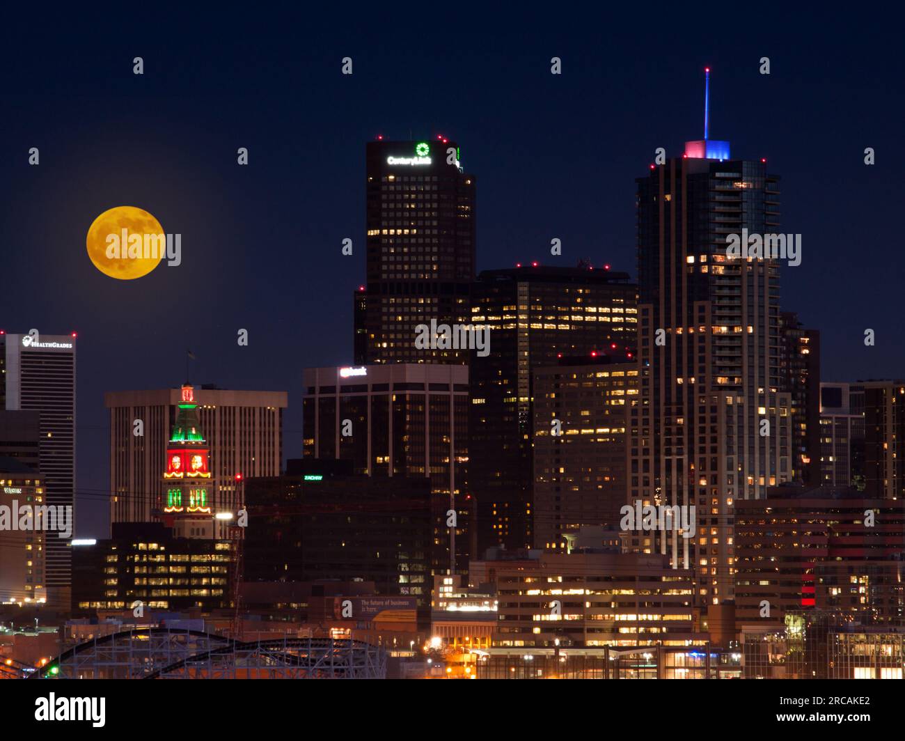 Mile High City of Denver Stock Photo - Alamy
