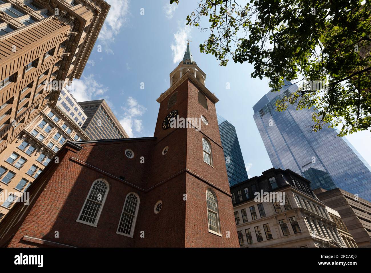 Old South Meeting House Boston Massachusetts Stock Photo - Alamy