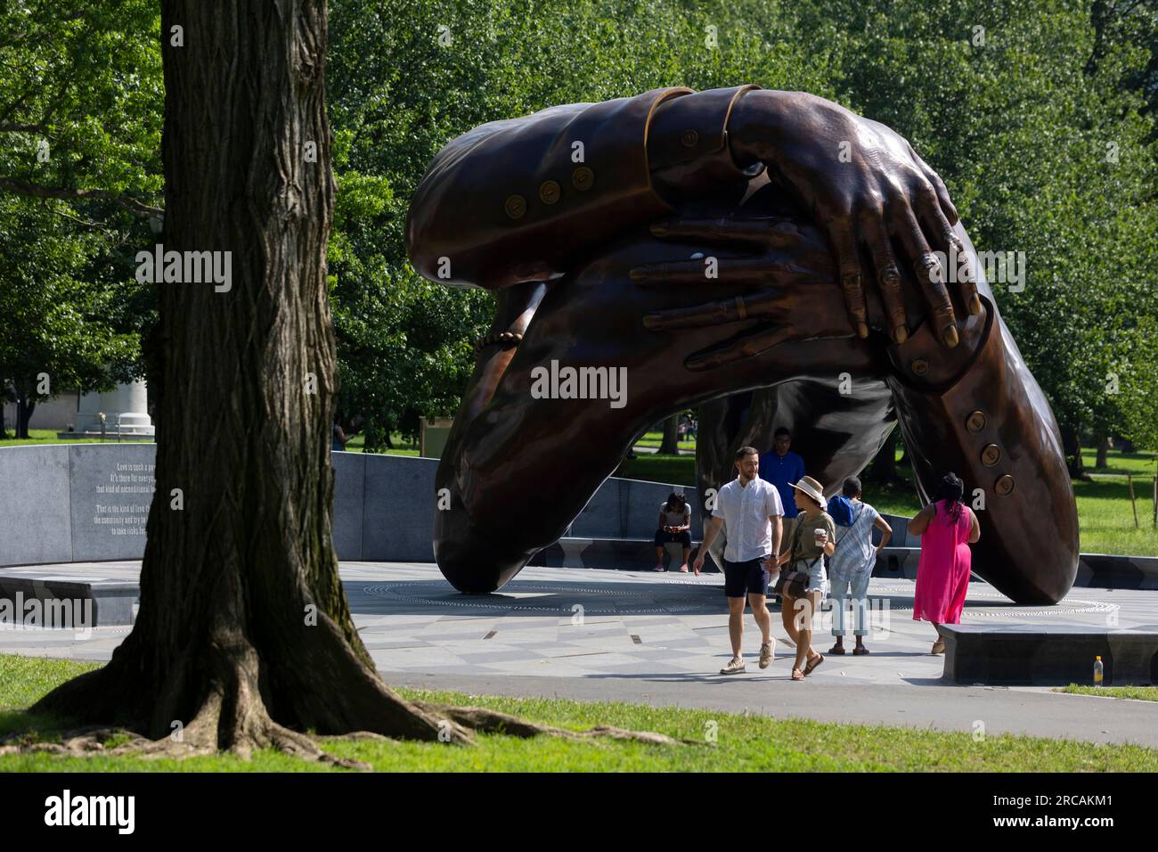 The Embrace, Boston Common Stock Photo - Alamy