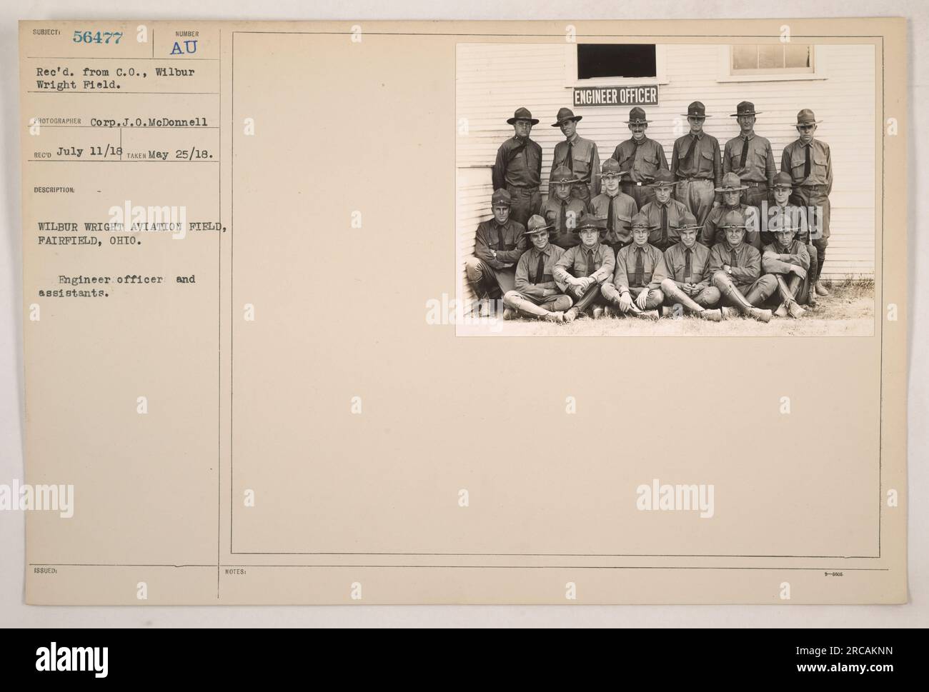 Caption: "Wilbur Wright Aviation Field in Fairfield, Ohio. In this ...