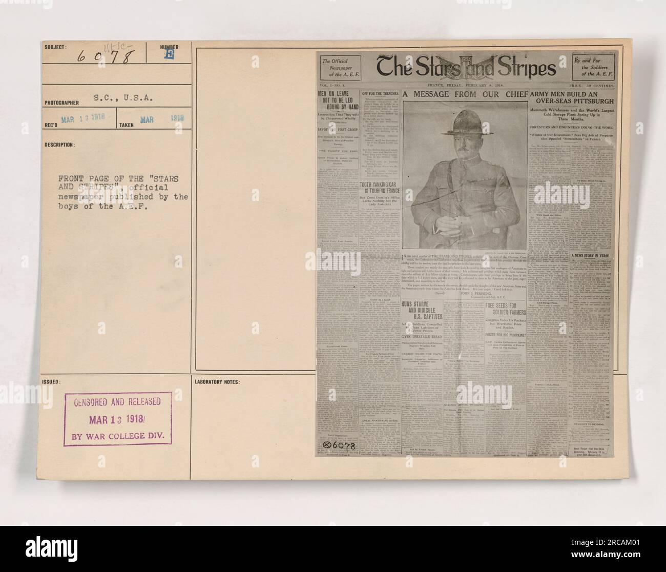 Stars and stripes newspaper hi-res stock photography and images - Alamy