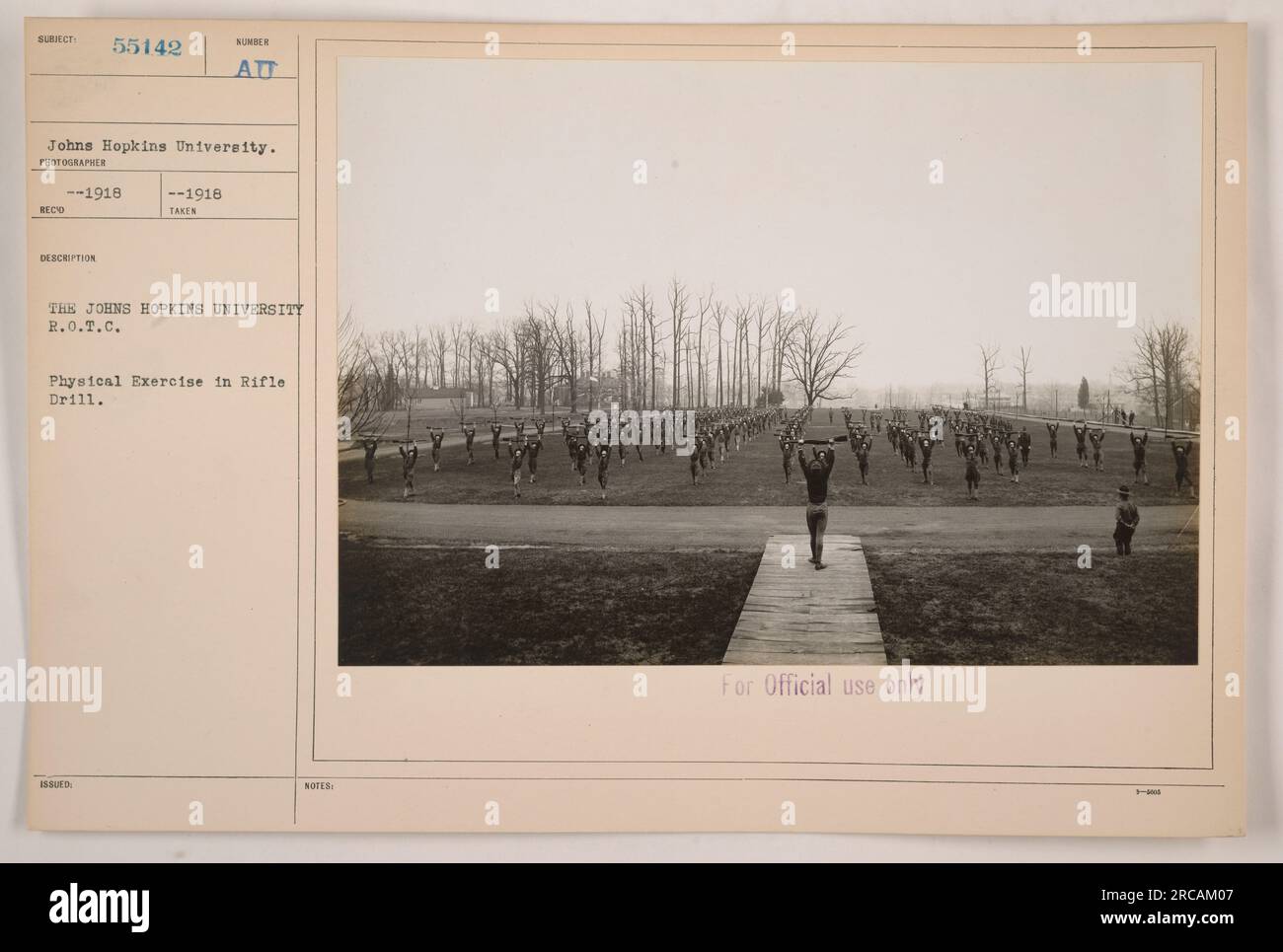 Soldiers from the Johns Hopkins University R.O.T.C. are engaged in ...