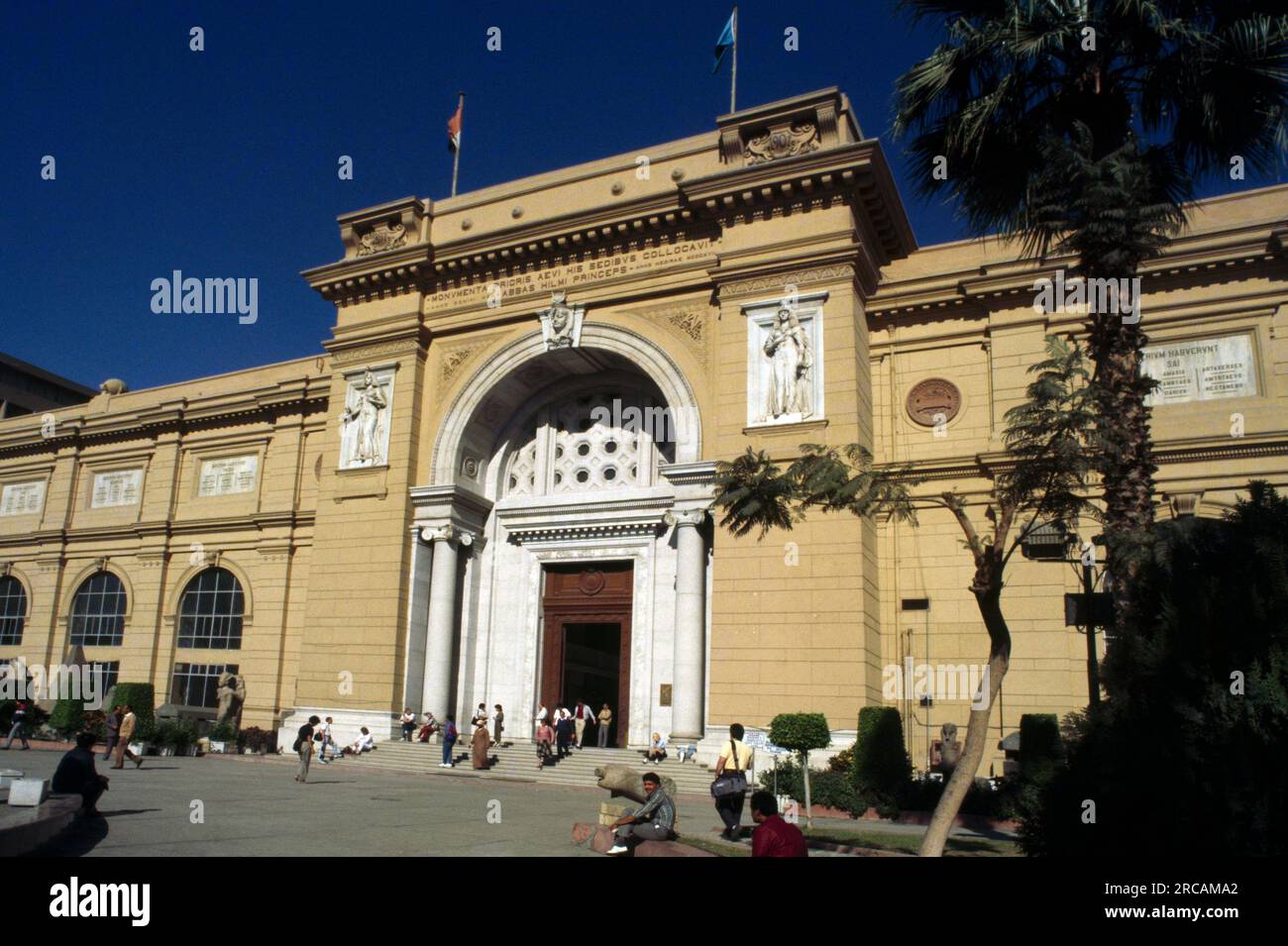 Cairo Egypt Egyptian Museum Exterior Stock Photo - Alamy
