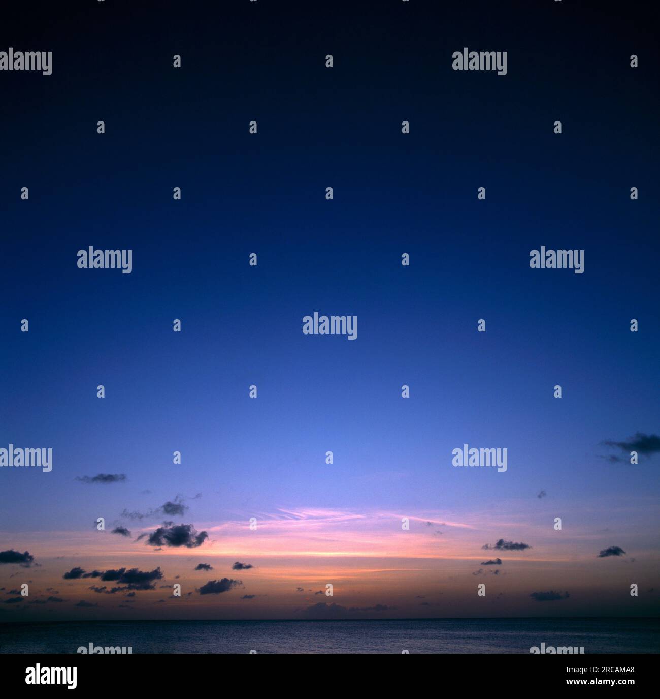 Caribbean Sunset Trinidad and Tobago Stock Photo - Alamy