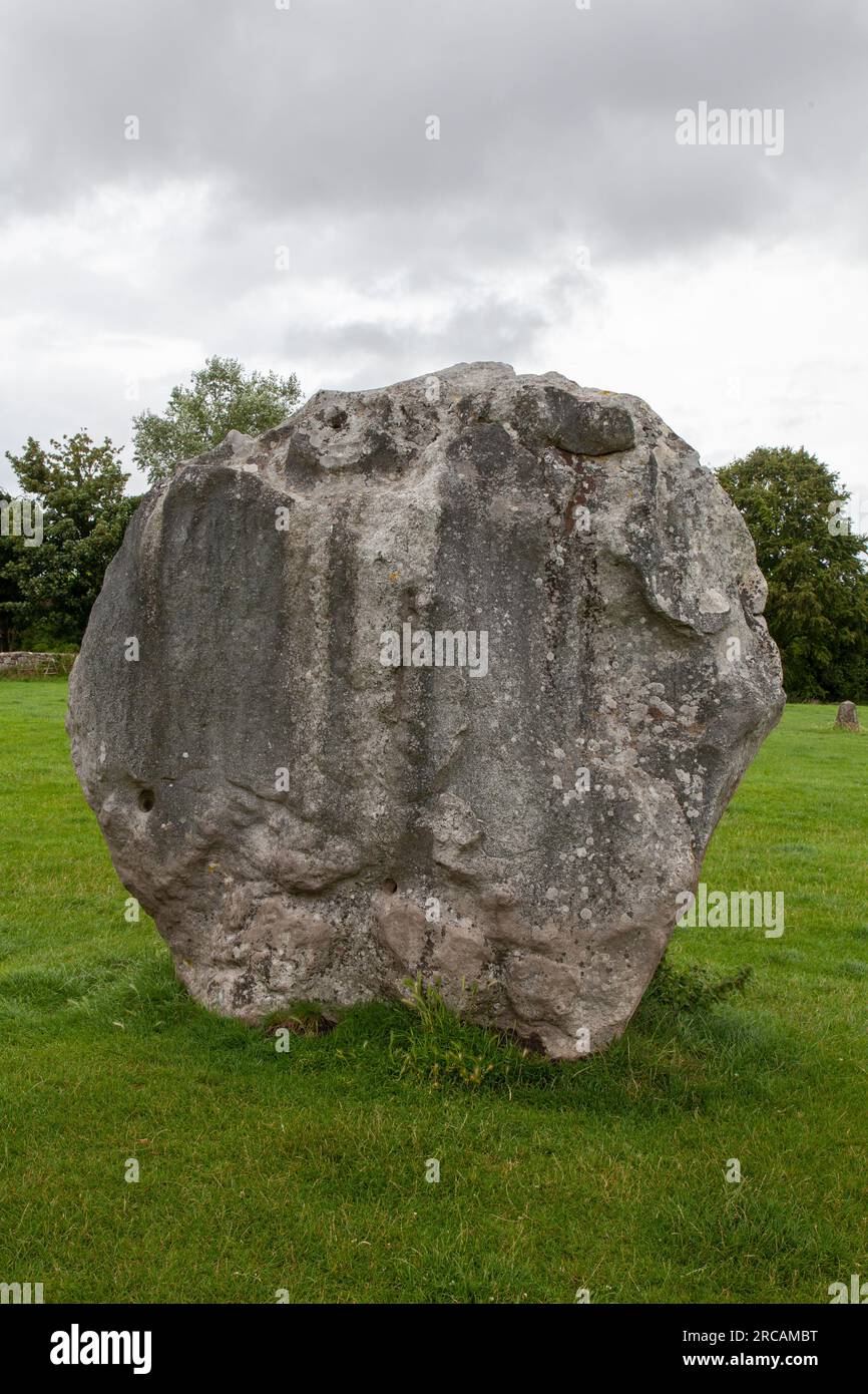 Avebury a Neolithic henge monument Stock Photo - Alamy