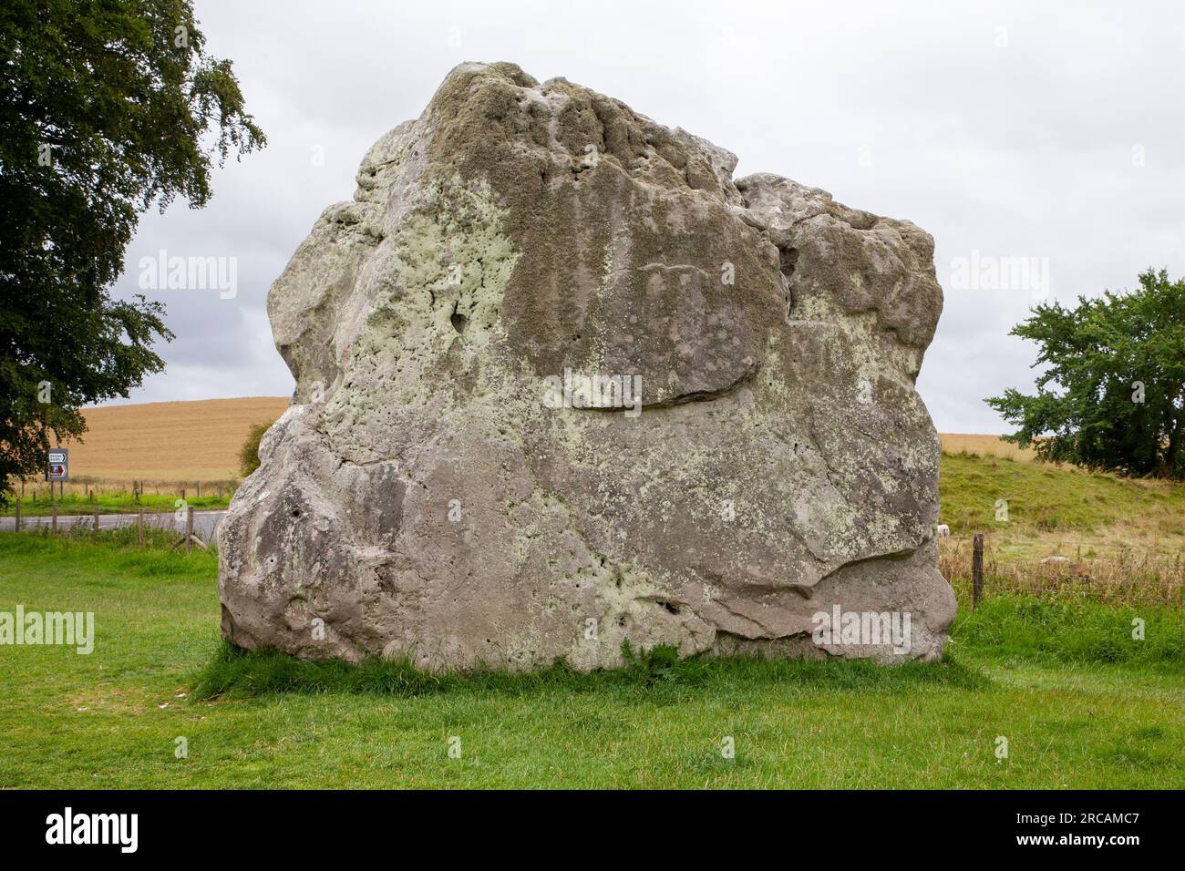 Avebury a Neolithic henge monument Stock Photo - Alamy
