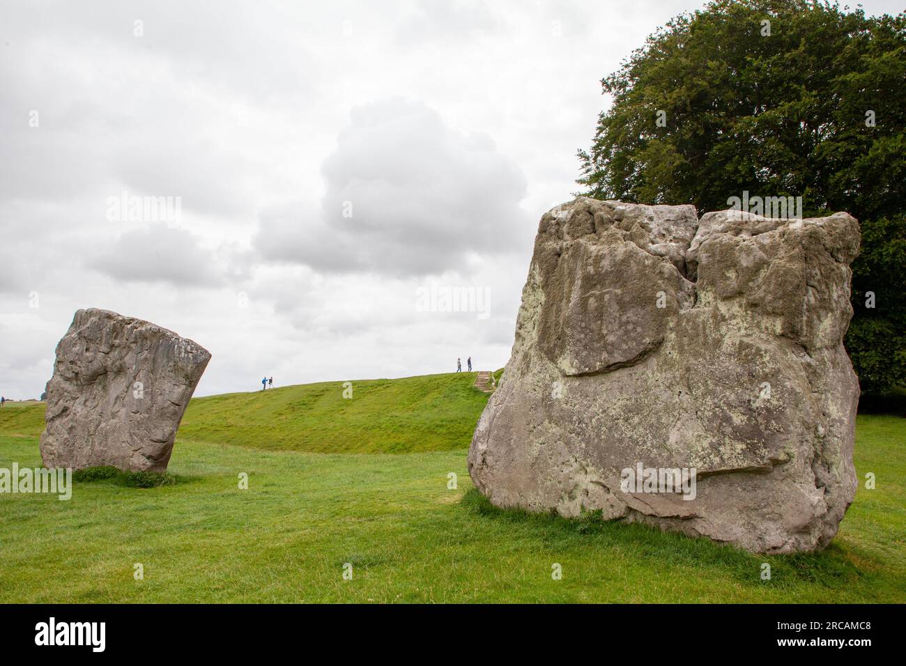 Avebury a Neolithic henge monument Stock Photo - Alamy