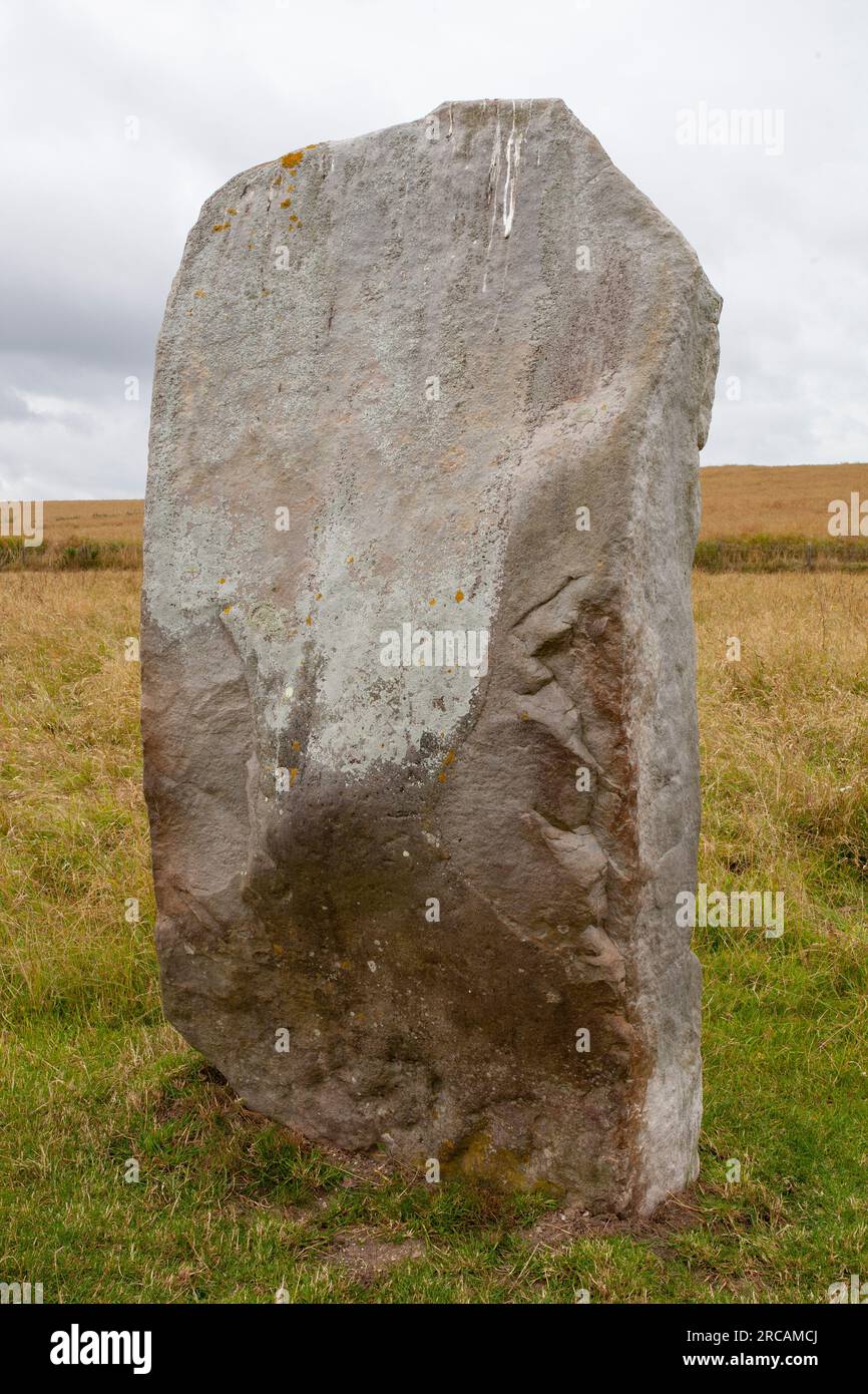Avebury a Neolithic henge monument Stock Photo - Alamy