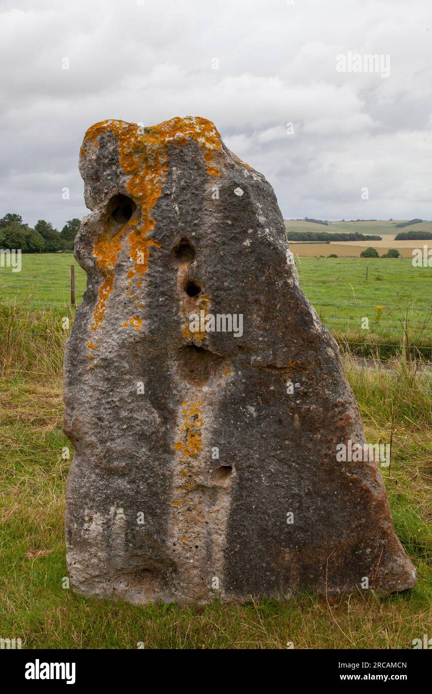 Avebury a Neolithic henge monument Stock Photo - Alamy