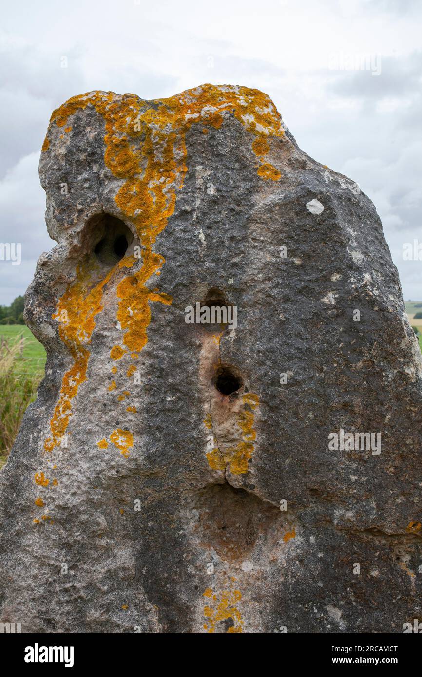 Avebury a Neolithic henge monument Stock Photo - Alamy
