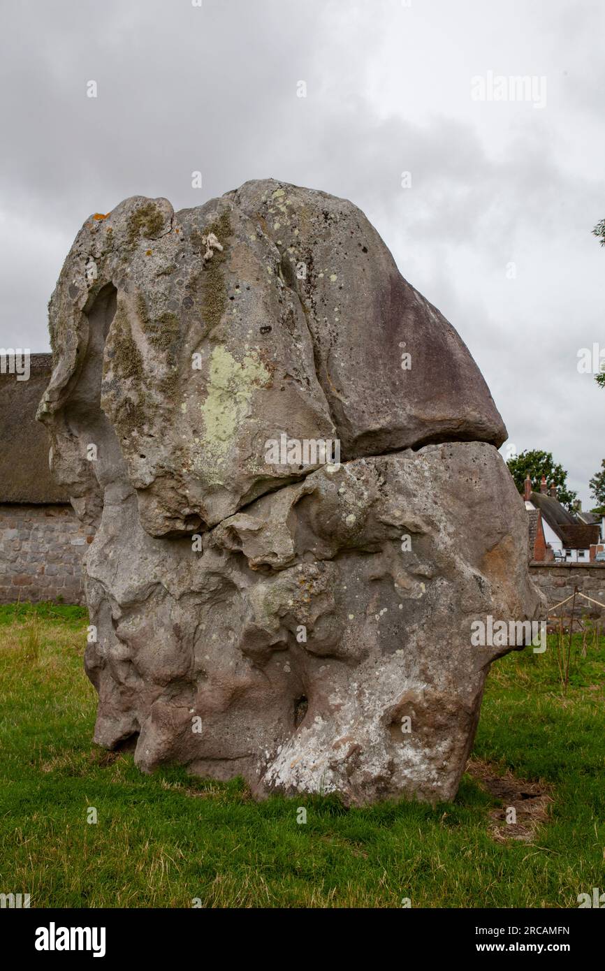 Avebury a Neolithic henge monument Stock Photo - Alamy