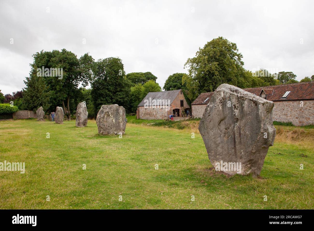 Avebury a Neolithic henge monument Stock Photo - Alamy