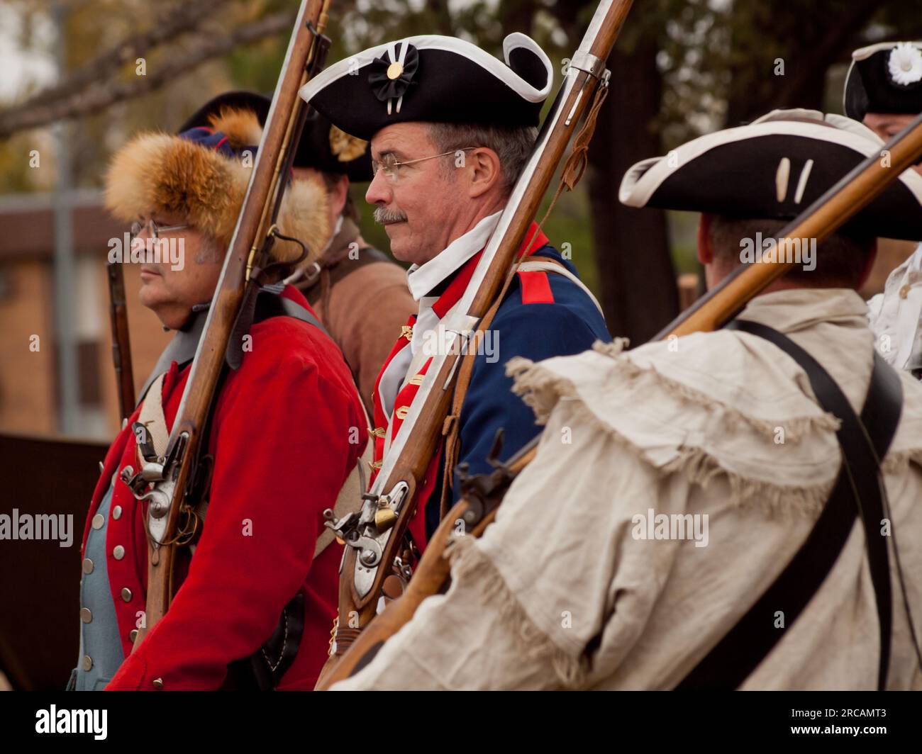 Revolutionary War Reenactment Stock Photo - Alamy