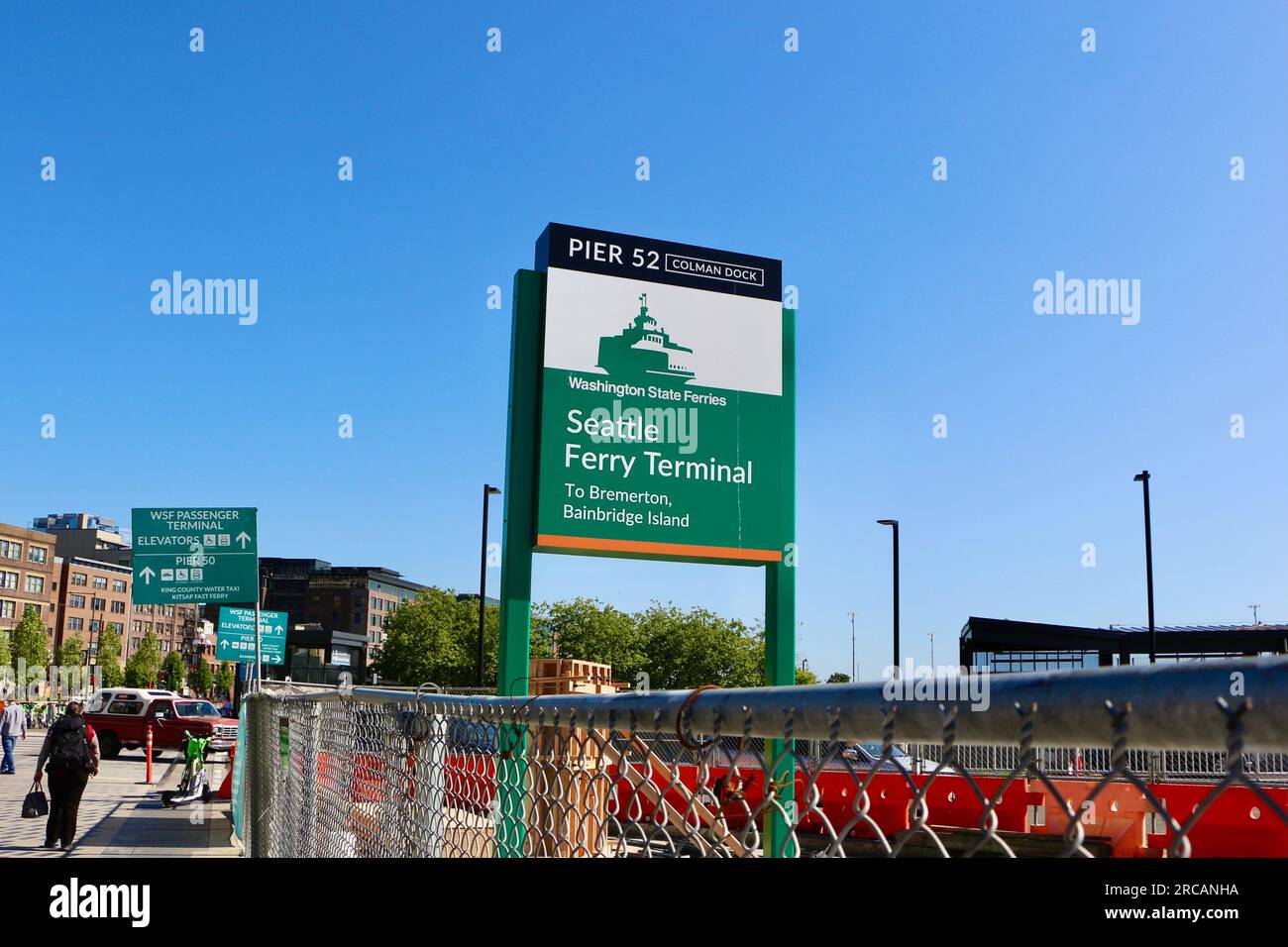Colman ferry terminal hi-res stock photography and images - Alamy