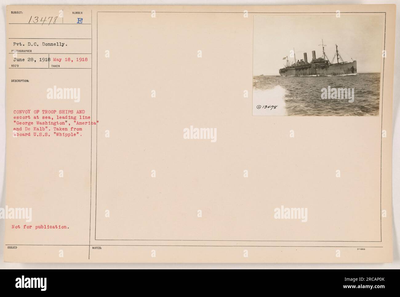 Troop ship convoy hi-res stock photography and images - Alamy