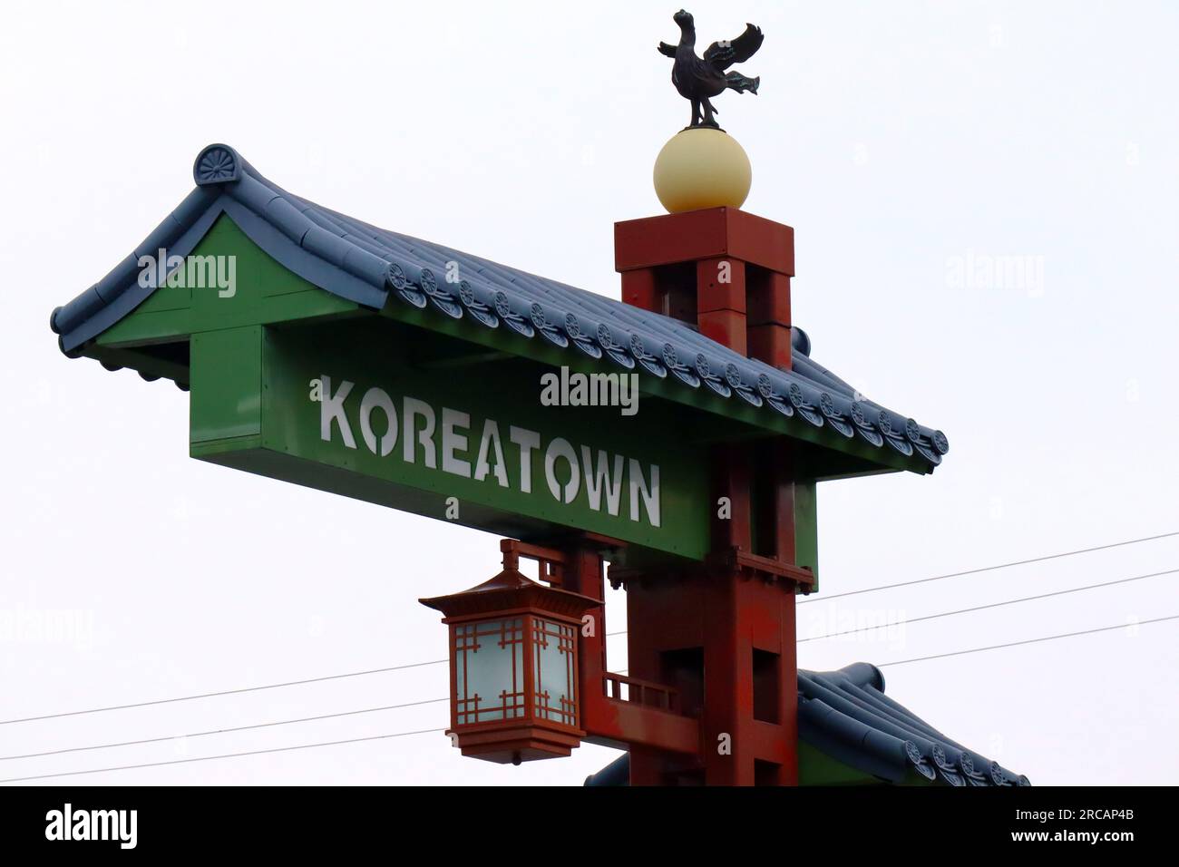 Koreatown los angeles koreatown plaza hi-res stock photography and ...