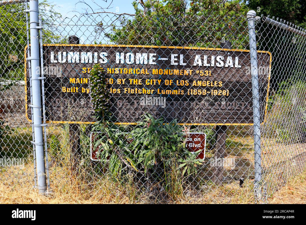 Charles lummis house hi-res stock photography and images - Alamy