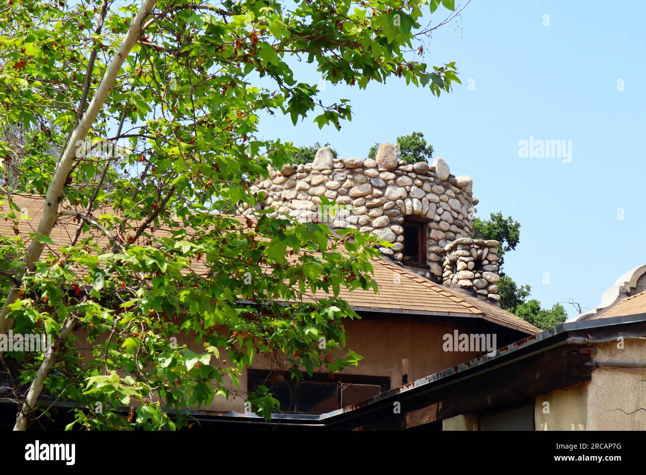 Charles lummis house hi-res stock photography and images - Alamy