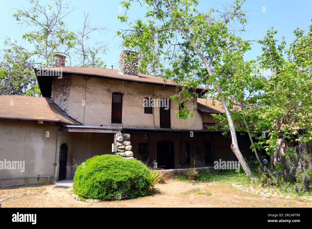 Charles lummis house hi-res stock photography and images - Alamy