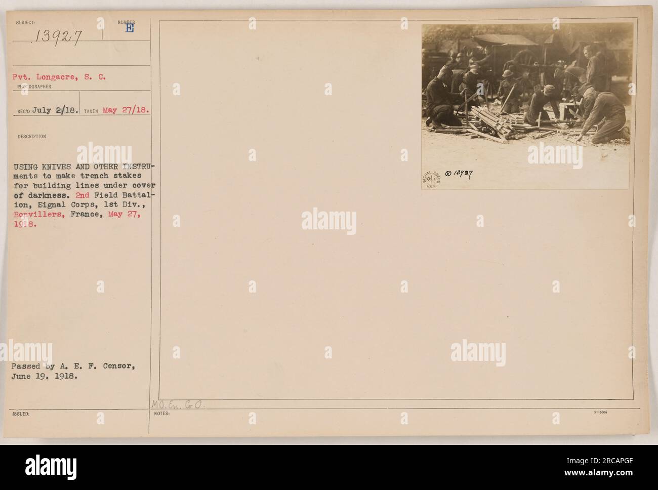 1st field signal battalion hi-res stock photography and images - Alamy