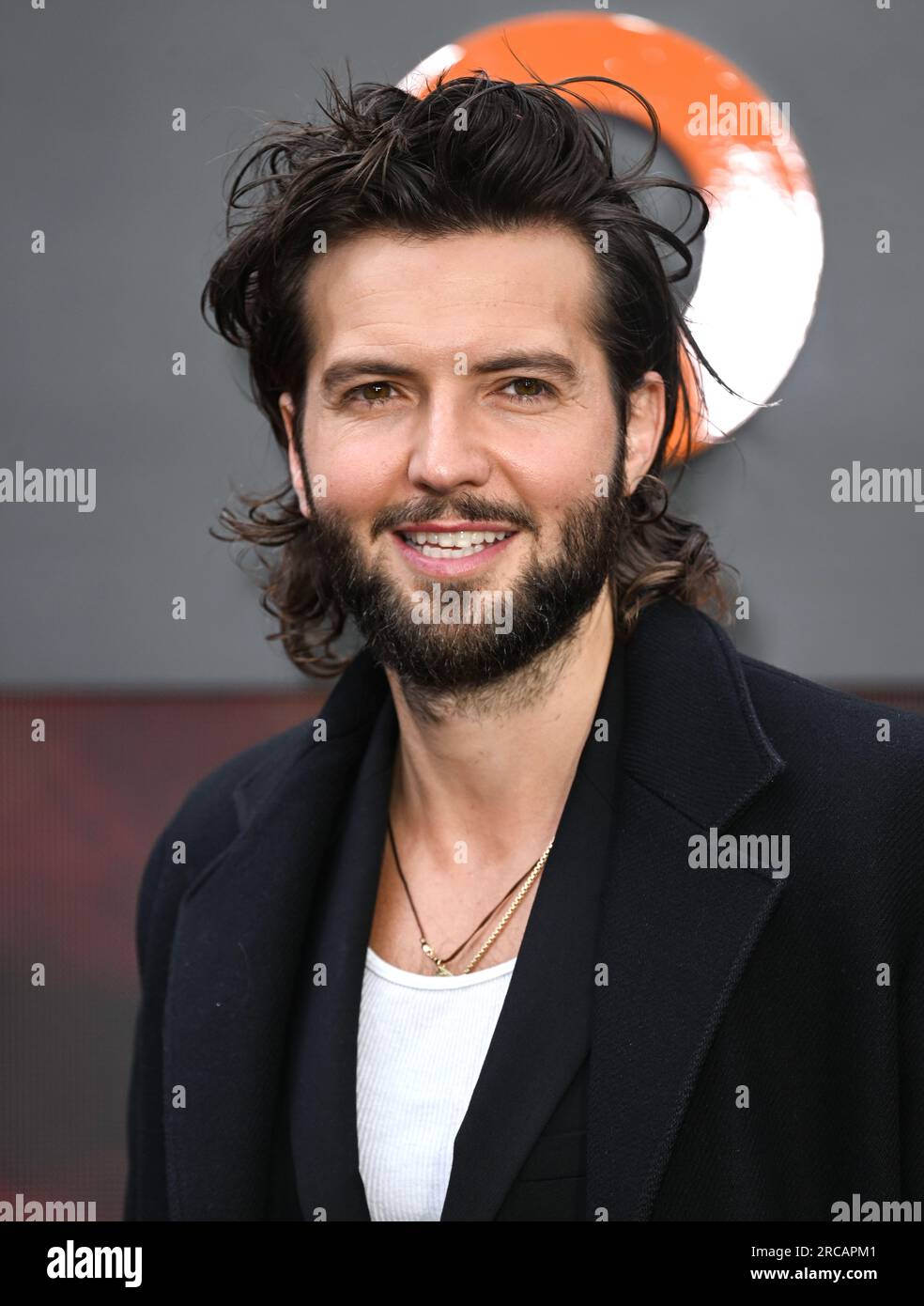 London, UK. July 13th, 2023. Guy Burnet arriving at the Oppenheimer UK ...