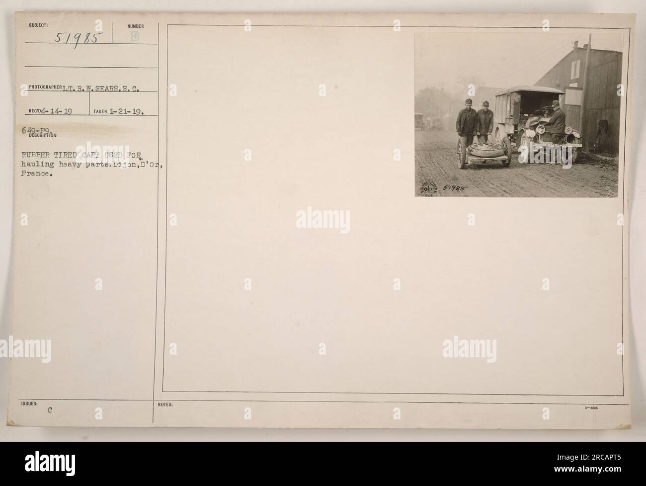 Transportation system during ww1 hi-res stock photography and images ...