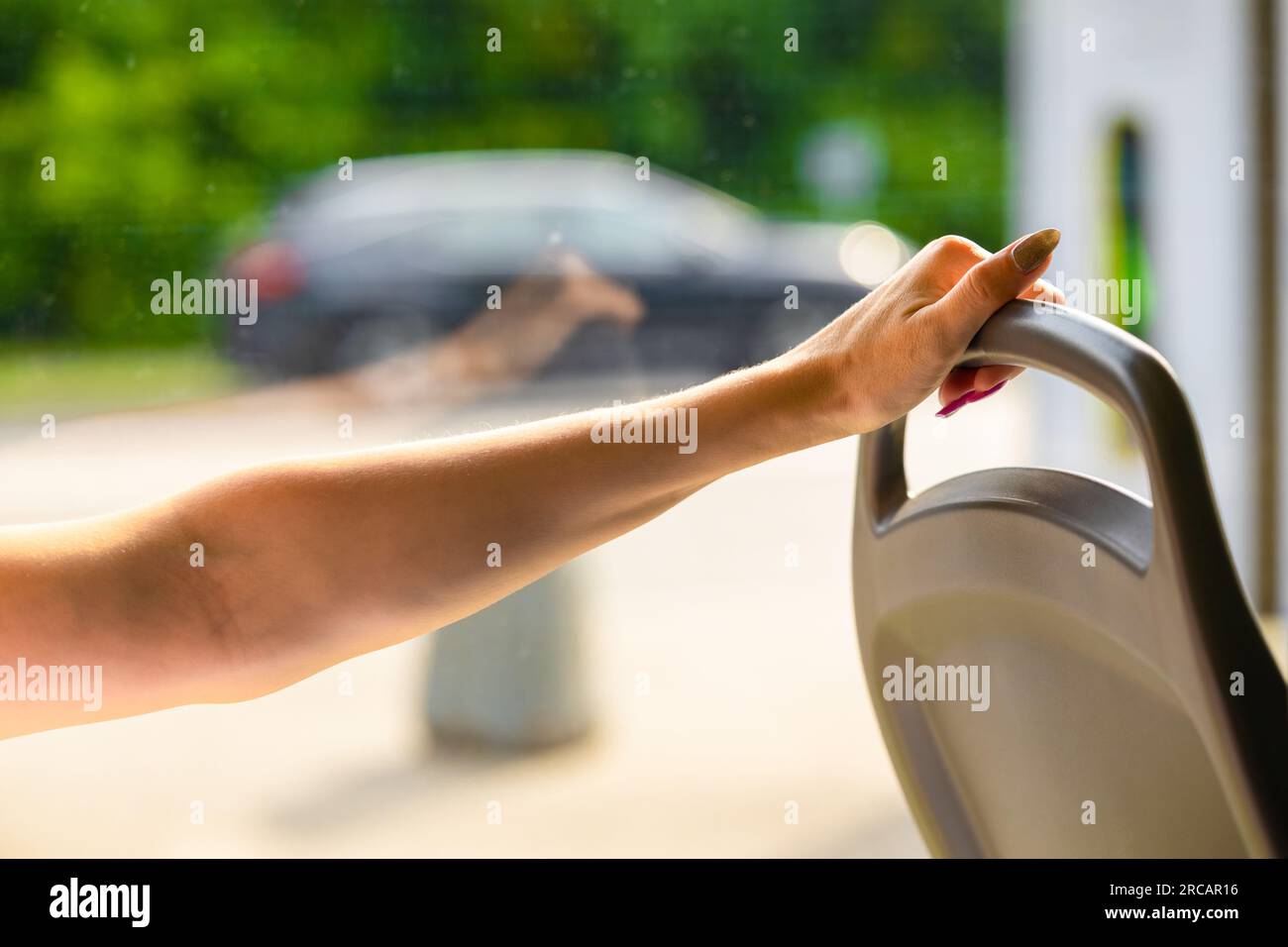 Bus handrail hi-res stock photography and images - Alamy