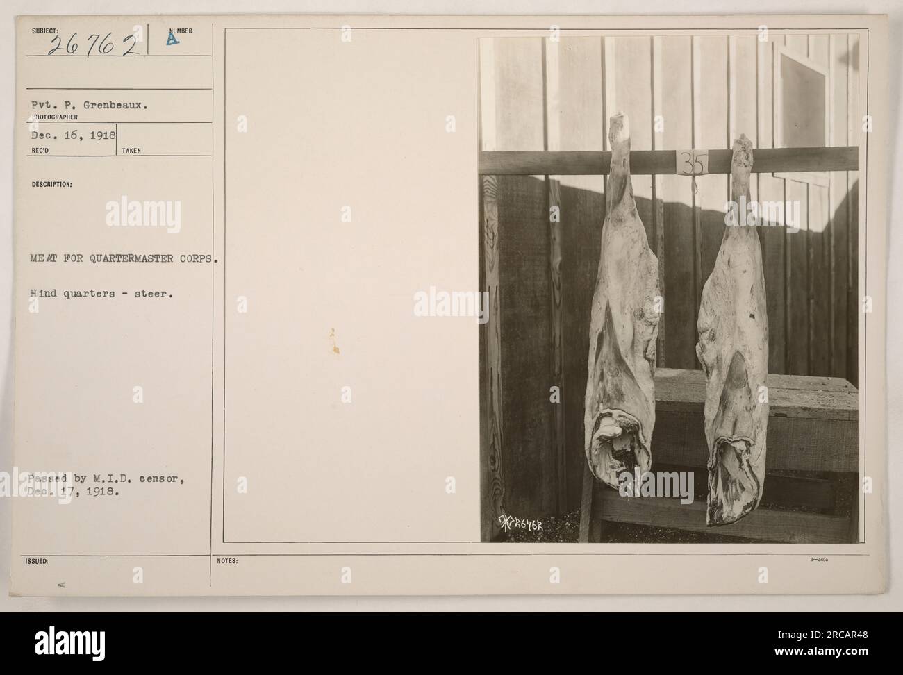 Steer quarters hi-res stock photography and images - Alamy