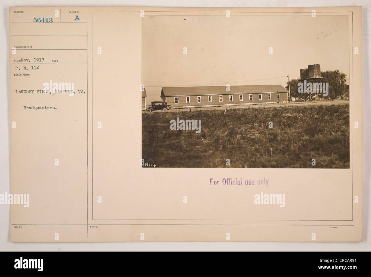 Soldiers gathered at Langley Field, Hampton, VA for headquarters during ...