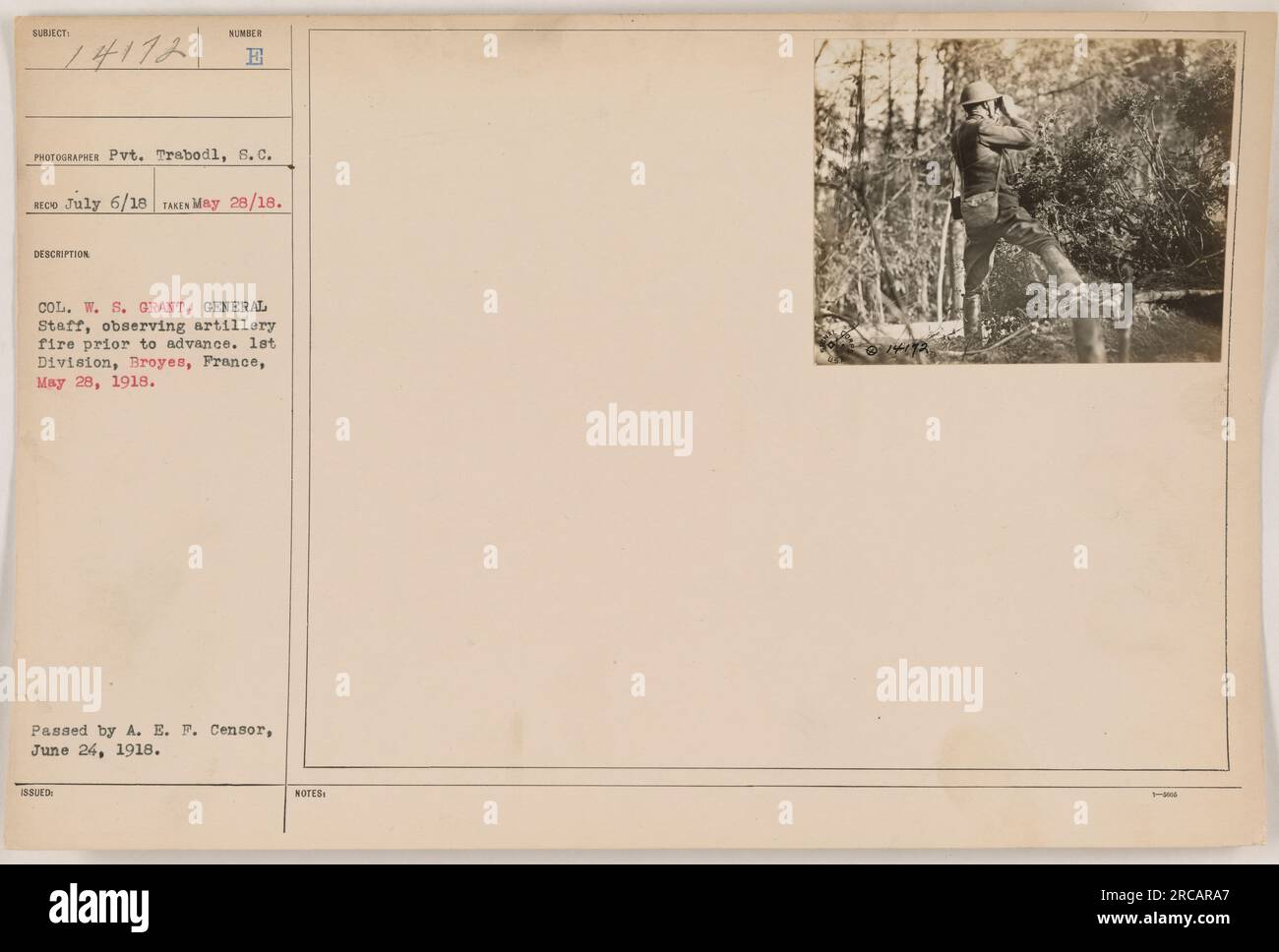 Colonel w s grant hi-res stock photography and images - Alamy