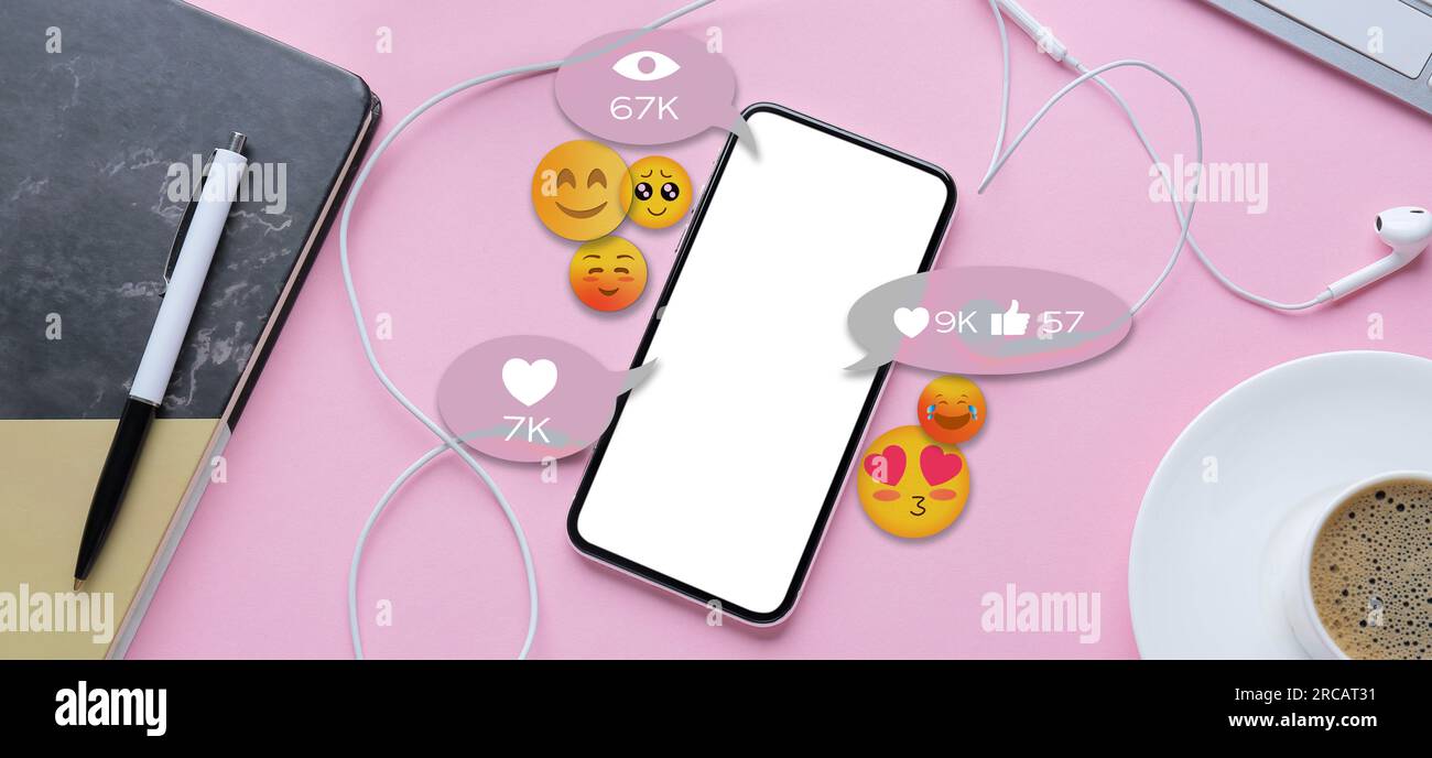 Mobile phone blank screen and social network reactions at workplace ...