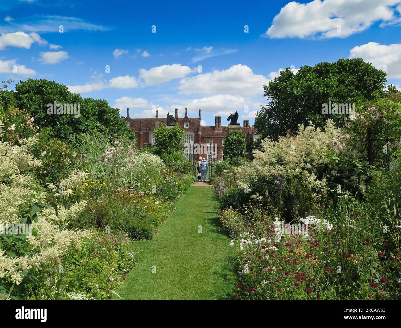 Helmingham Hall Gardens Stock Photo - Alamy