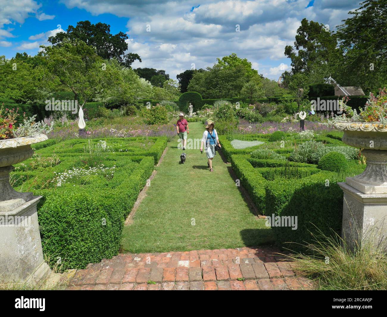 Helmingham Hall Gardens Stock Photo - Alamy
