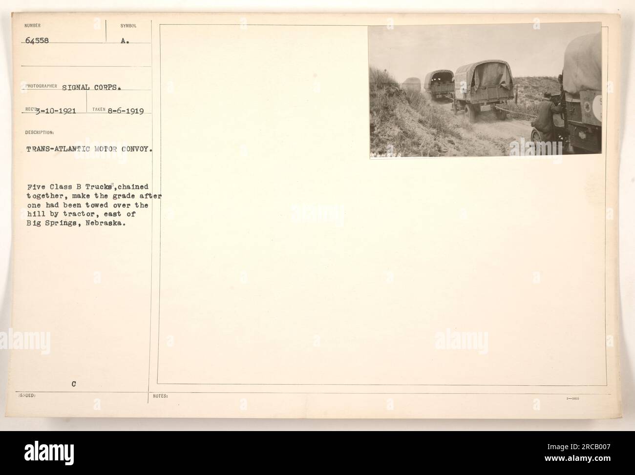 Trans atlantic motor convoy photographs hi-res stock photography and images - Alamy