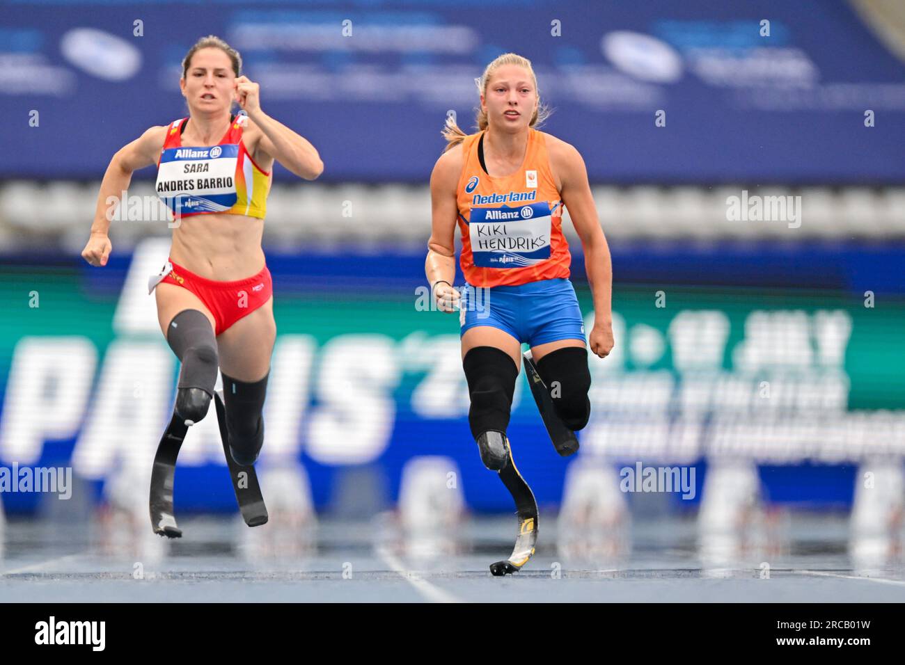 Paris, France. 13th July, 2023. PARIS, FRANCE - JULY 13: Kiki Hendriks ...