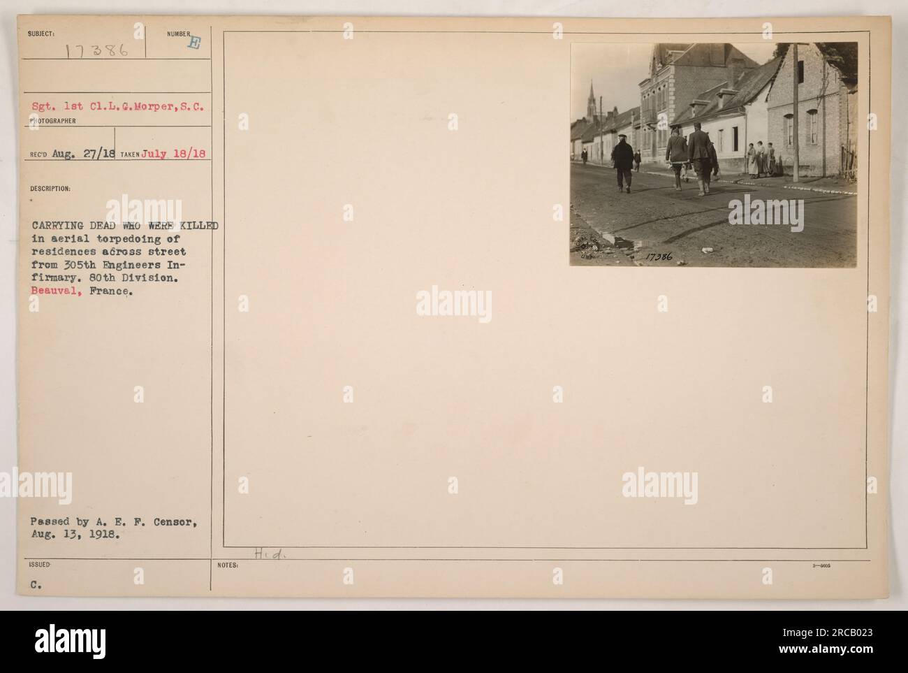 305th engineers infirmary hi-res stock photography and images - Alamy