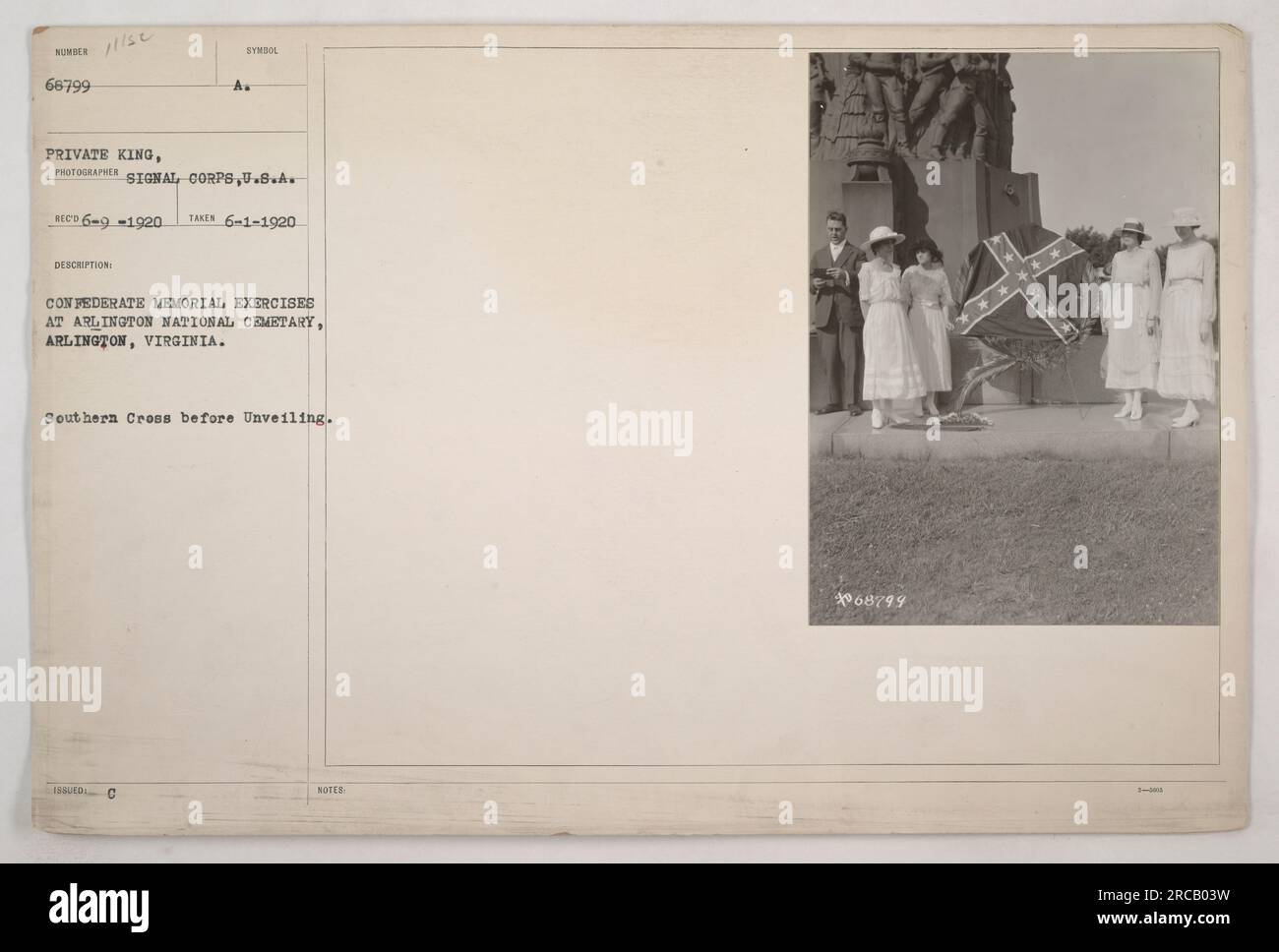 Confederate Memorial Exercises at Arlington National Cemetery. The ...