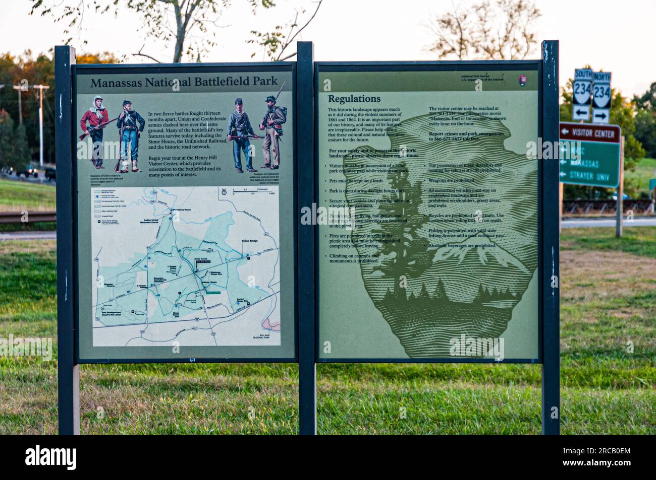 Mapa De Manassas Park, Virginia