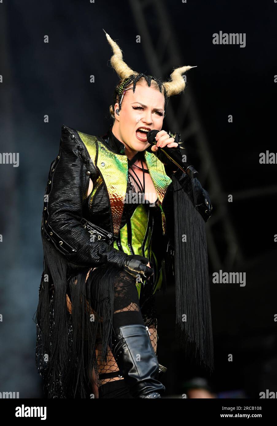 Finnish metal band battle beast hi-res stock photography and images - Alamy