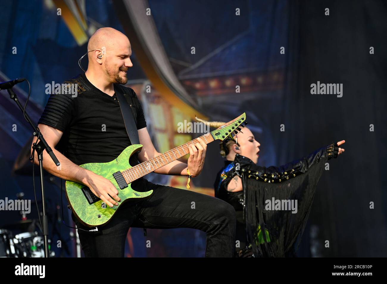 Finnish metal band battle beast hi-res stock photography and images - Alamy