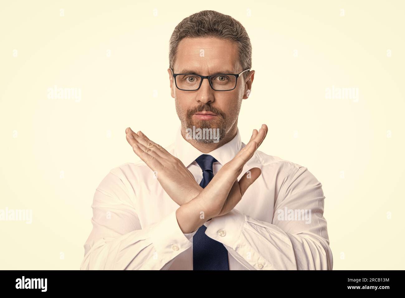 man with no gesture on background, restriction. photo of man gesturing ...
