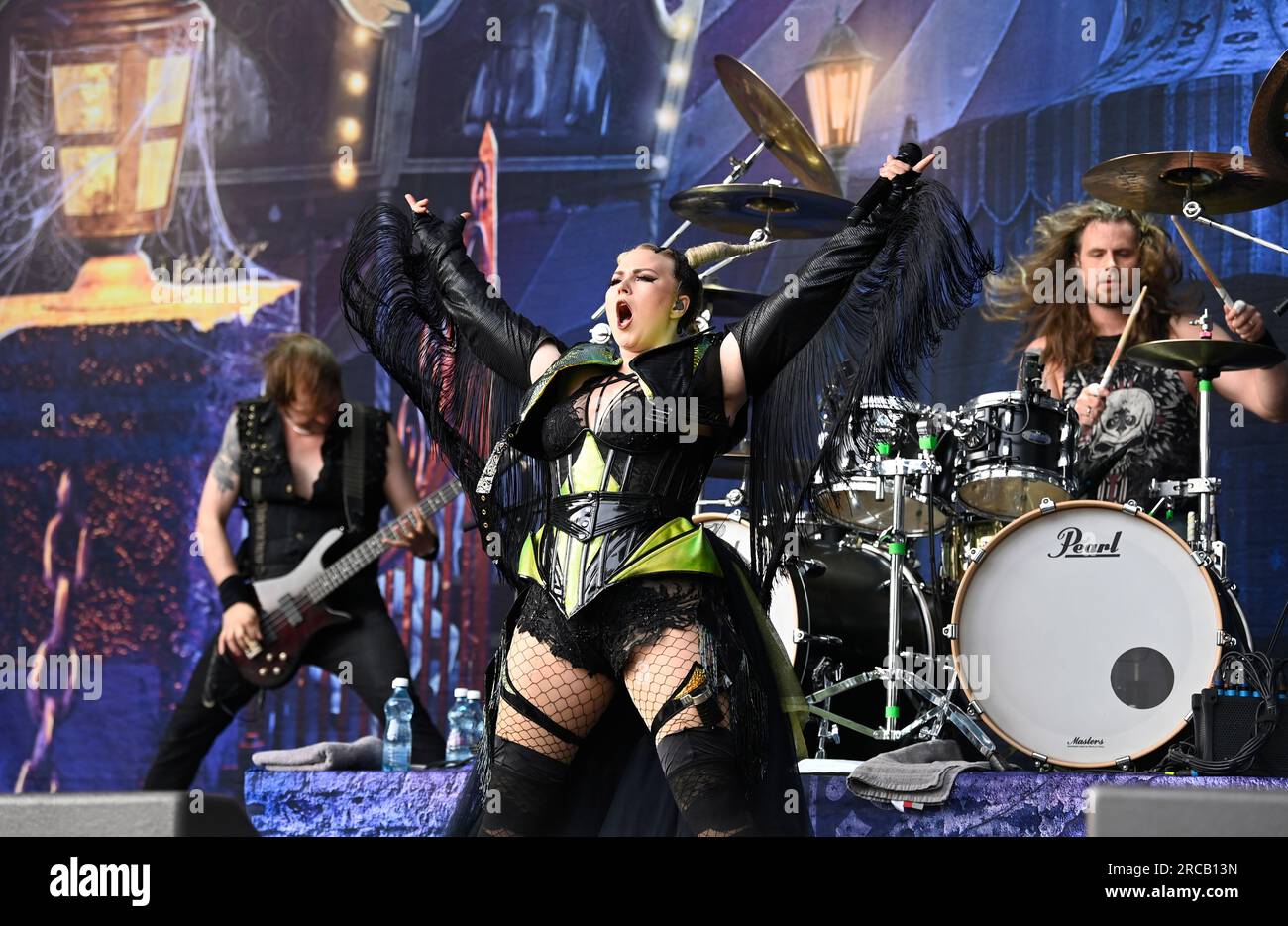 Finnish metal band battle beast hi-res stock photography and images - Alamy