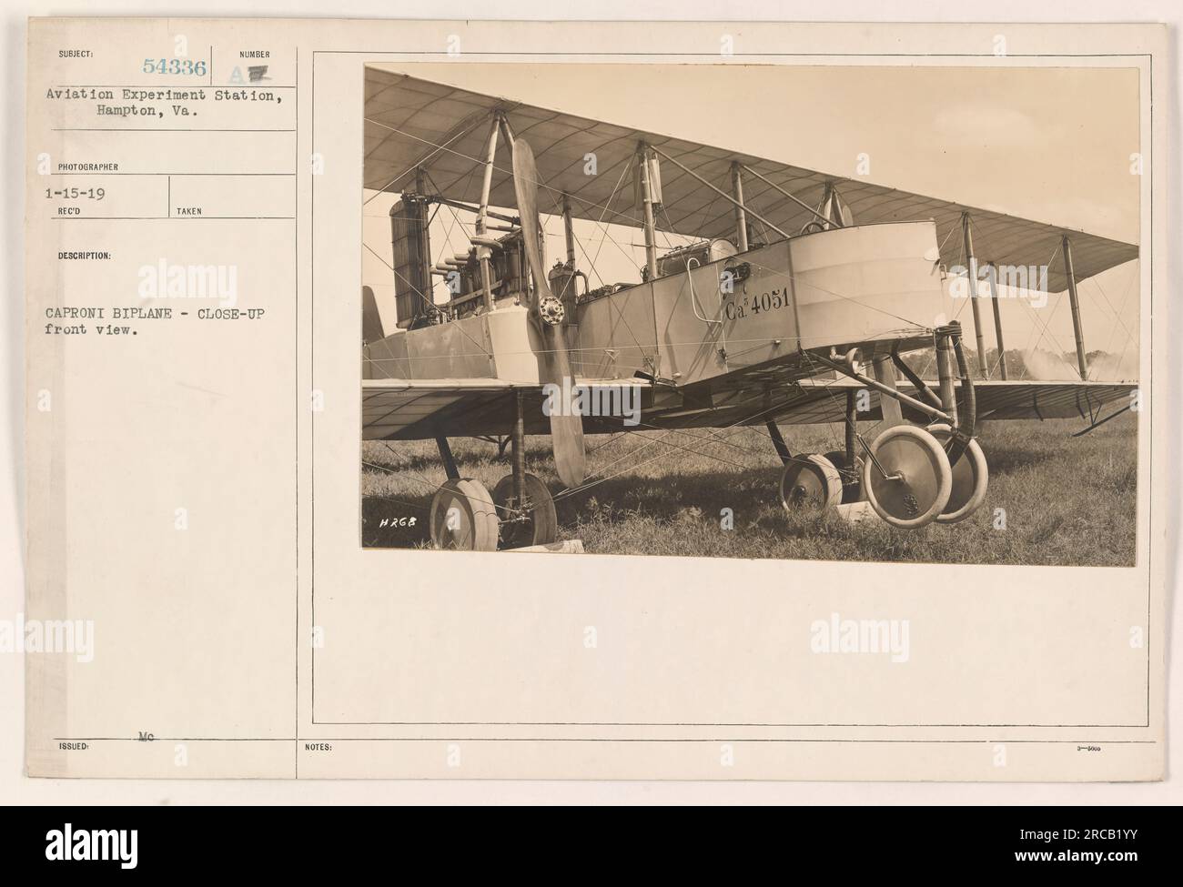 Caproni biplane details hi-res stock photography and images - Alamy